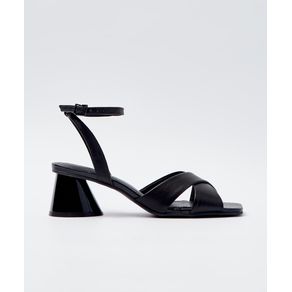 SANDÁLIA SALTO MÉDIO X - PRETO - Mr Cat - Desktop